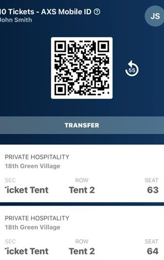 How to Access Your Mobile Tickets on the USGA App